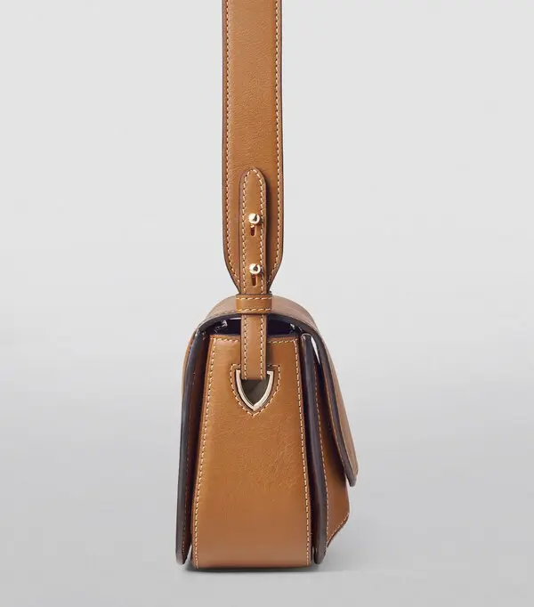 ASPINAL OF LONDON Leather Ella Cross-body Bag - Brown