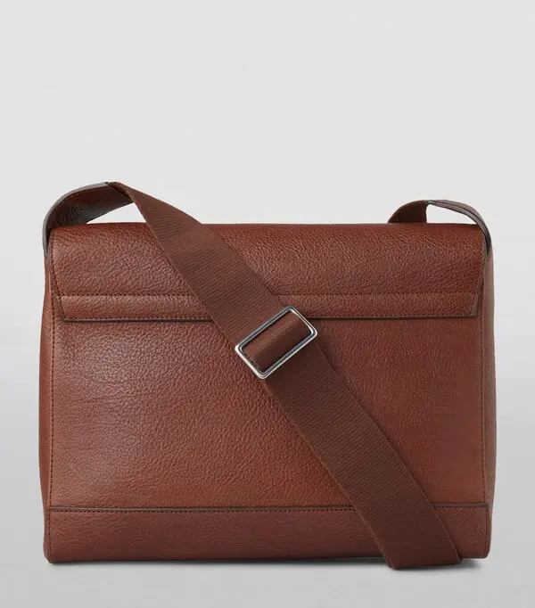 Mulberry Small Leather Chiltern Messenger Bag - Brown