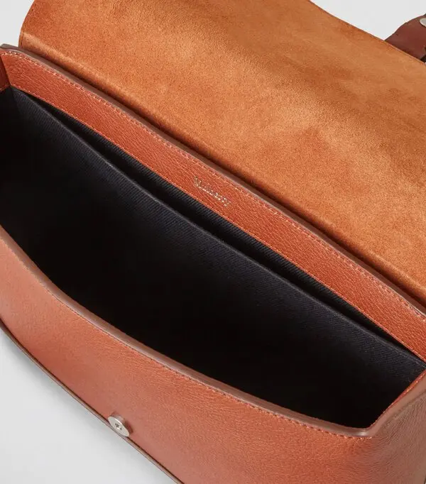 Mulberry Small Leather Chiltern Messenger Bag - Brown