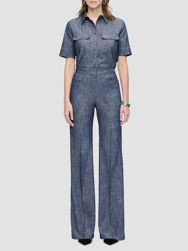 CALLAS MILANO Tonne High Rise Flared Jeans