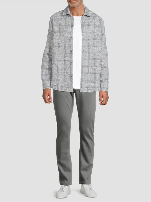 Robert Barakett Quinn Plaid Woven Overshirt