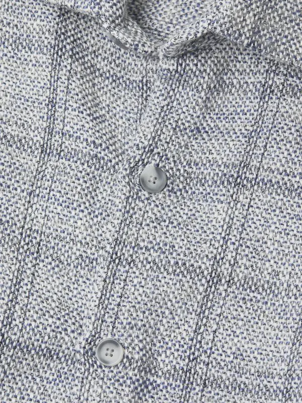 Robert Barakett Quinn Plaid Woven Overshirt