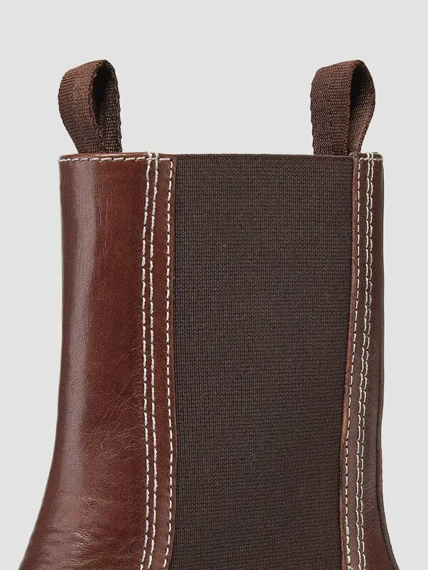 LOEFFLER RANDALL Nat 60mm Western Ankle Boots