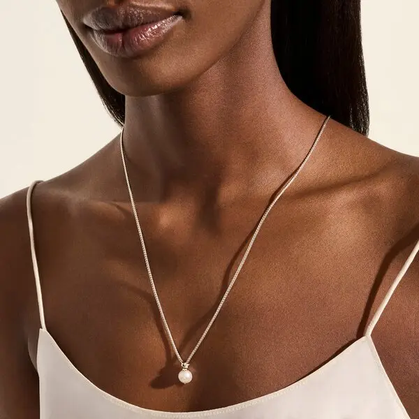 John Hardy Essential Pearl Lariat Necklace - Sterling Silver