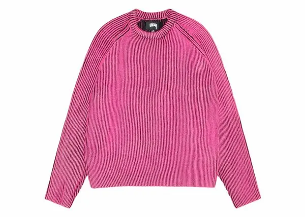 StÜssy Contrast Ribbed Sweater