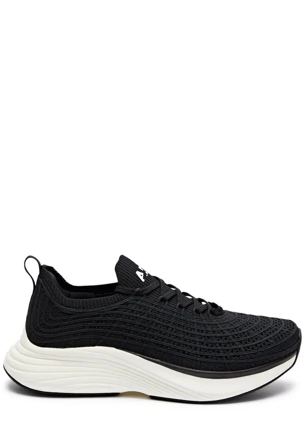 Apl Techloom Zipline Sneakers - Black And White