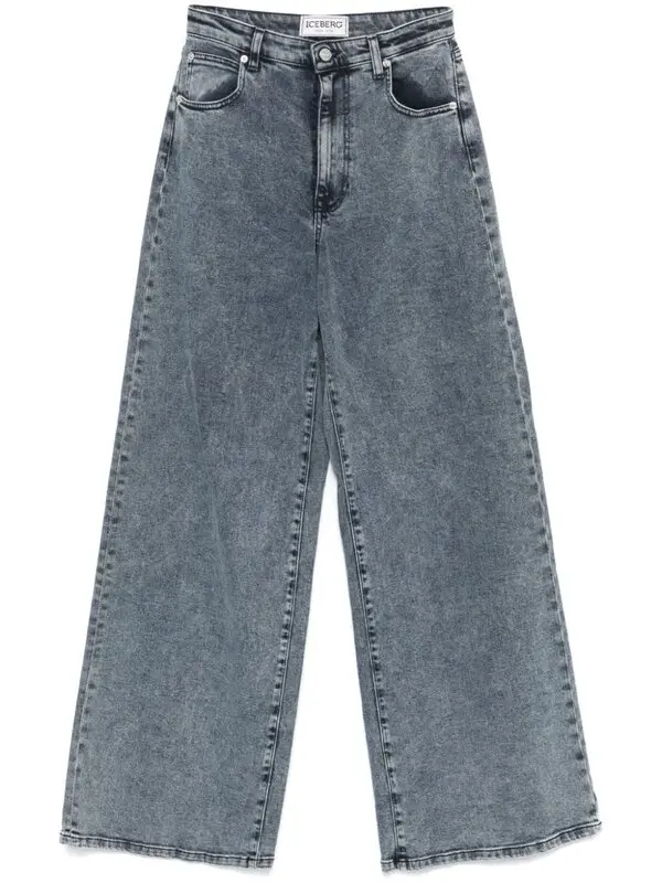 Iceberg Five-pocket Flared Jeans