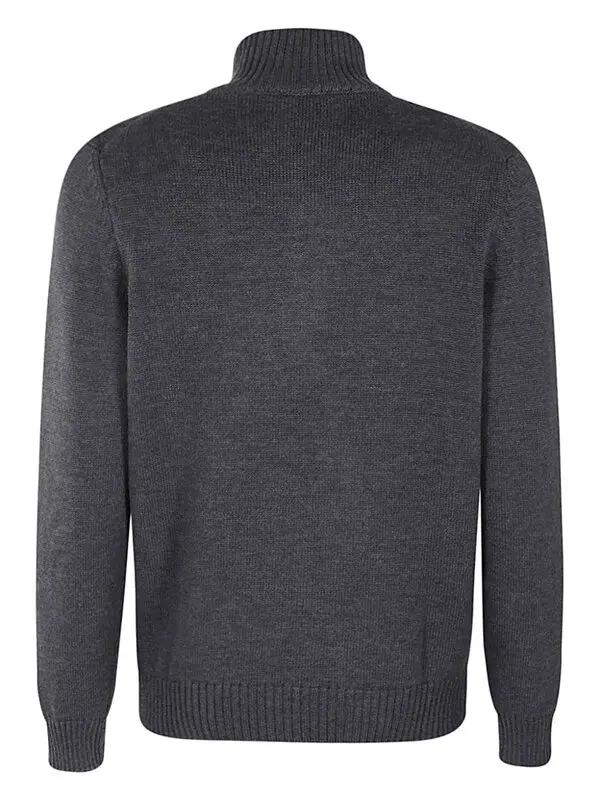 FAY Mock-neck Wool Jumper