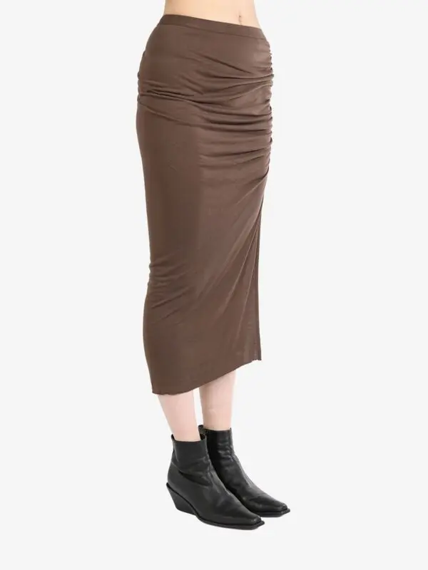 Rick Owens Svita Skirt - Brown