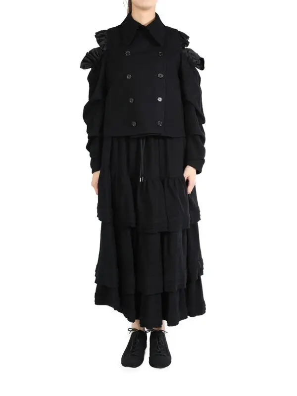 Noir Kei Ninomiya Wrinkled Jacket