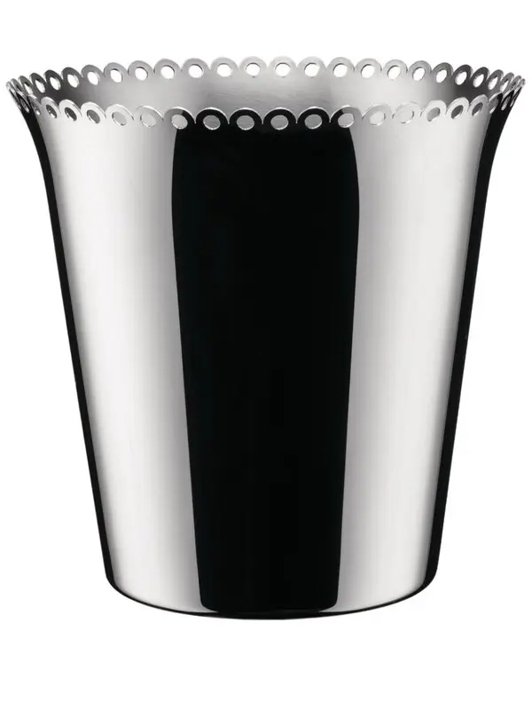 ALESSI Edges Ice Bucket - Silver