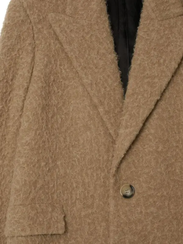 Burberry Buttoned Tailored Coat