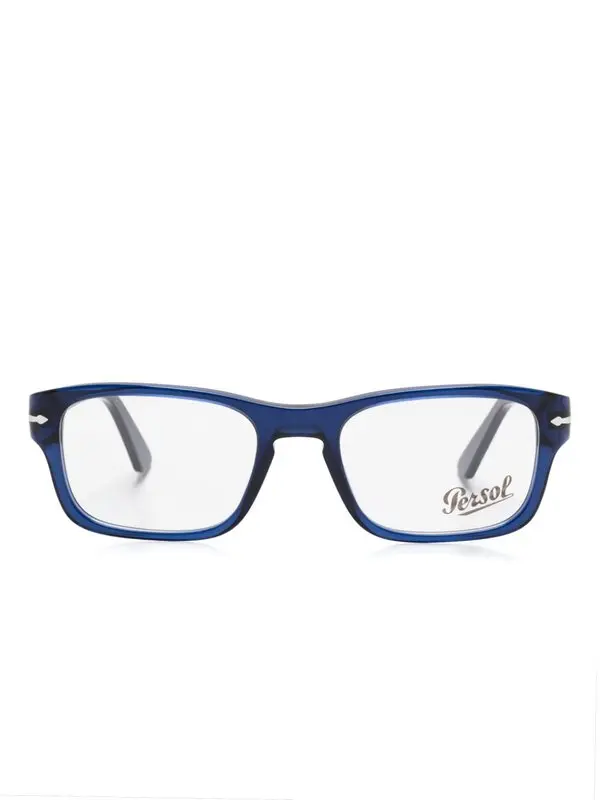 Persol Rectangle-frame Eyeglasses - Blue