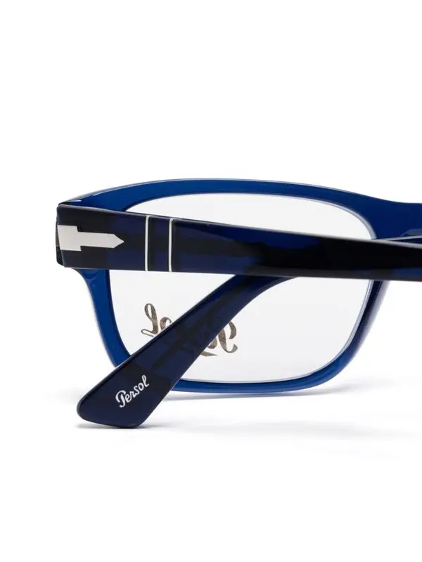 Persol Rectangle-frame Eyeglasses - Blue