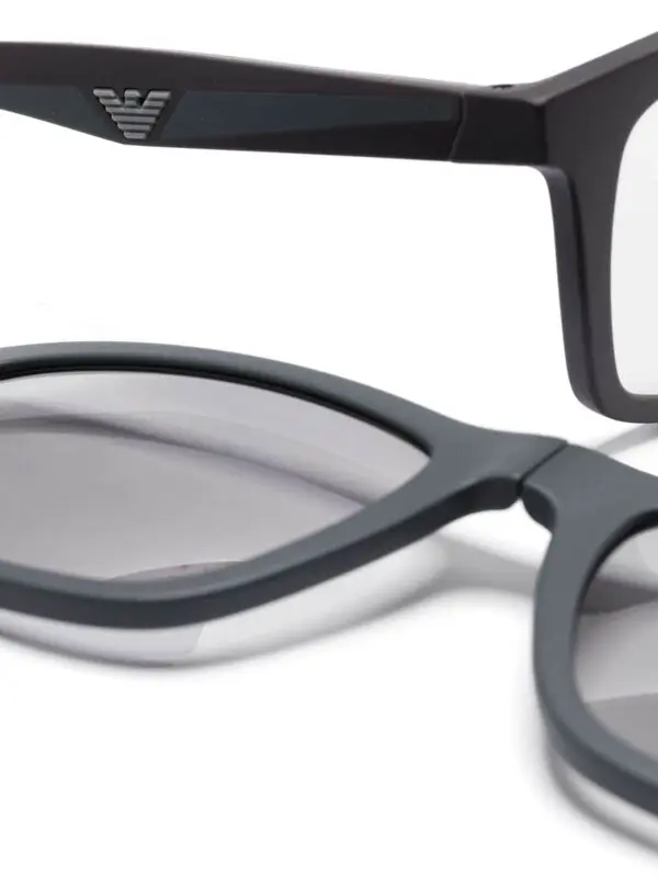 Emporio Armani Interchangeable Lens Glasses - Grey