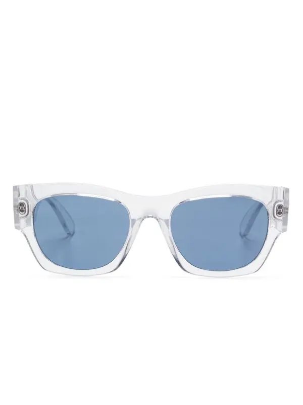 Versace Medusa Head-plaque Sunglasses - White