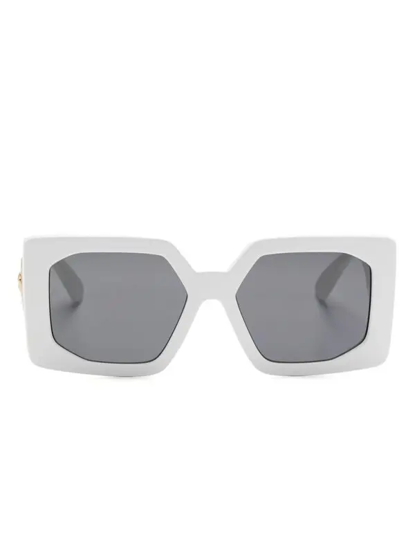 Versace Medusa Plaque Sunglasses - White