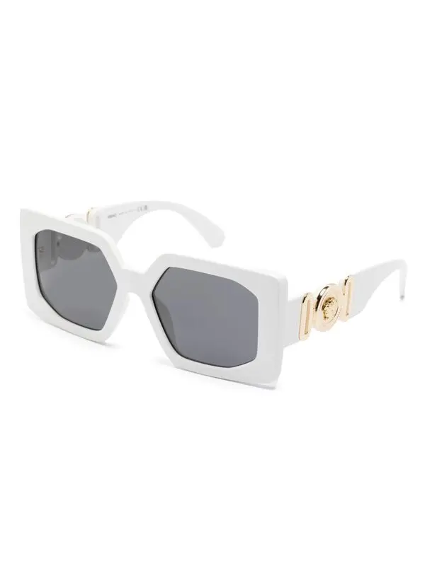Versace Medusa Plaque Sunglasses - White