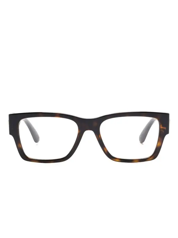 Versace Tortoiseshell Glasses - Brown