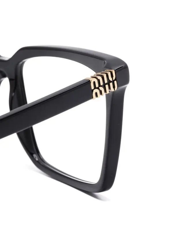 Miu Miu Oversized Rectangle Eyeglasses