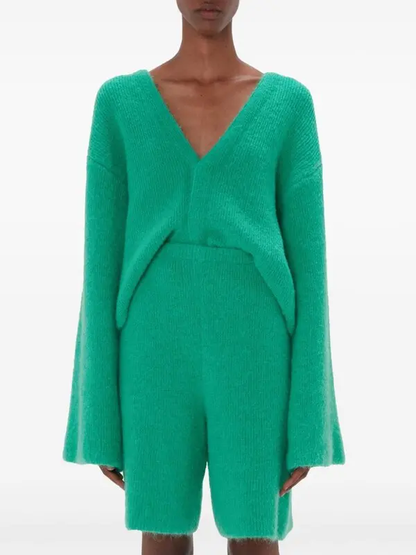 JW Anderson Logo Appliqué Cardigan