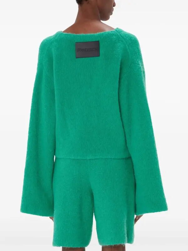 JW Anderson Logo Appliqué Cardigan