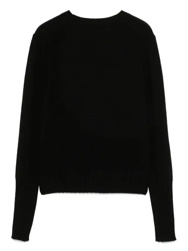 Guest In Residence Shrunken Sweater - Black