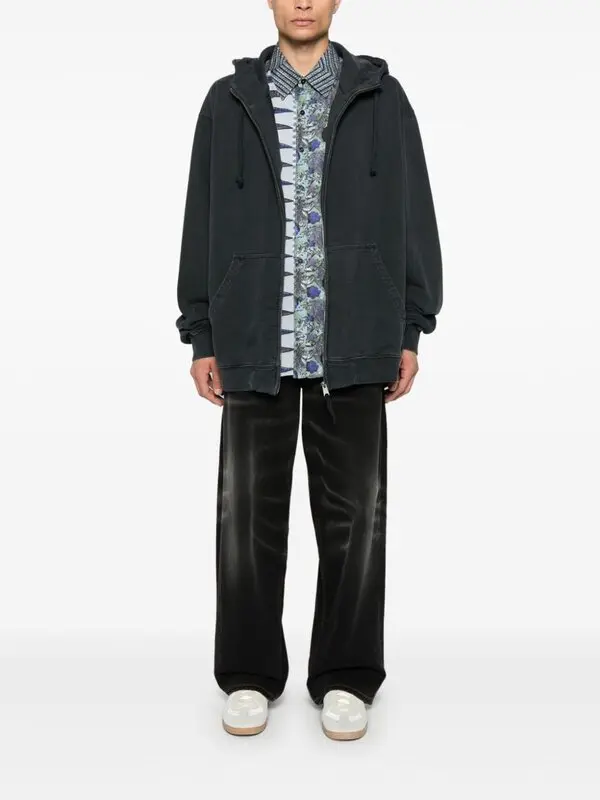 MAISON MARGIELA Embroidered Logo Hoodie