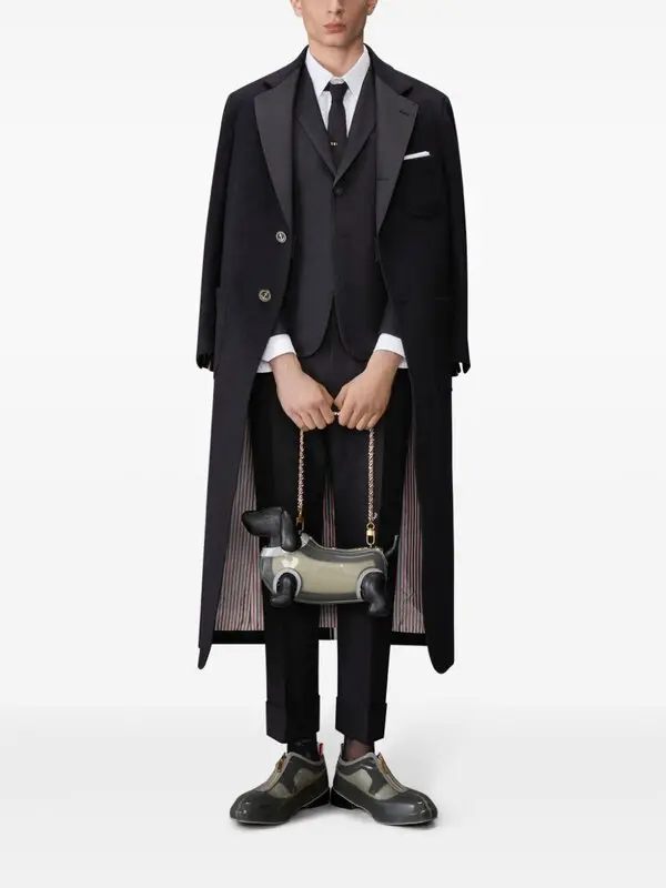 Thom Browne Notched-collar Coat