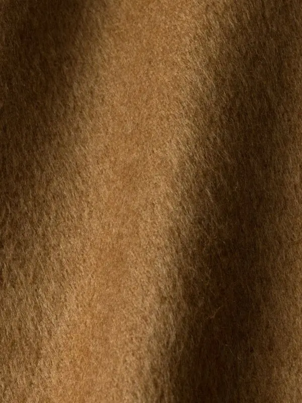 Prada Logo-plaque Silk-cashmere Scarf - Neutrals