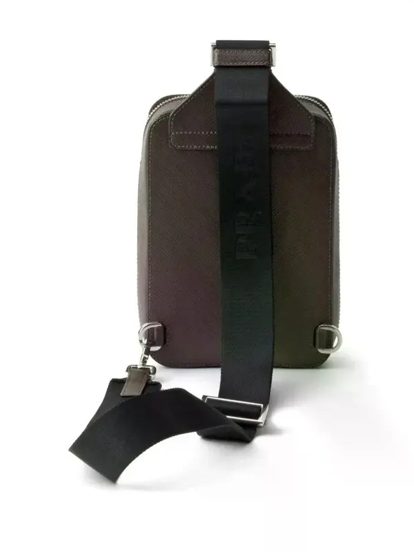 Prada Saffiano Leather Bag - Brown
