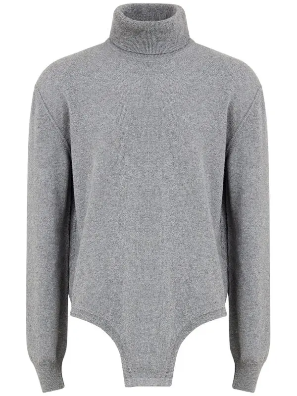 MAISON MARGIELA Roll-neck Knitted Top