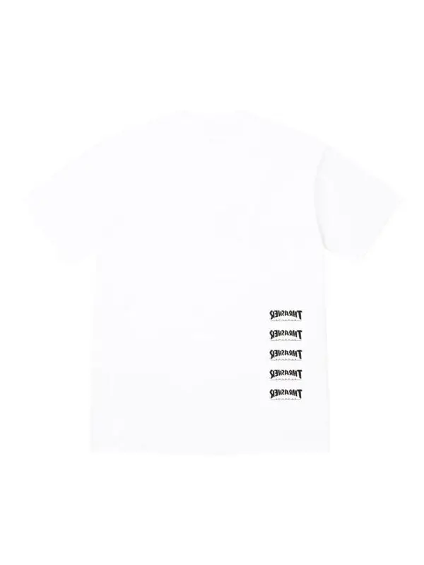 Supreme X Thrasher Back Tail T-shirt - White