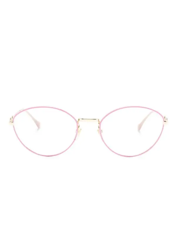 Gucci Cat-eye Glasses - Gold