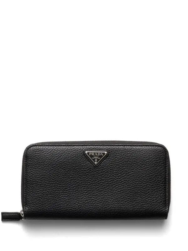 Prada Leather Wallet - Black