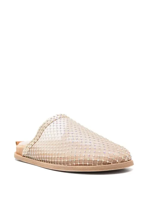 FORTE_FORTE Rhinestone-embellished Slippers