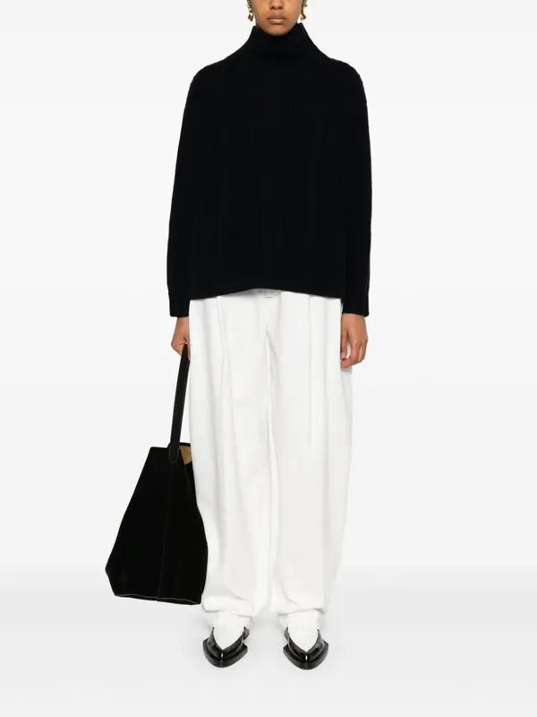 Max Mara Vitalba Ribbed-knit Sweater
