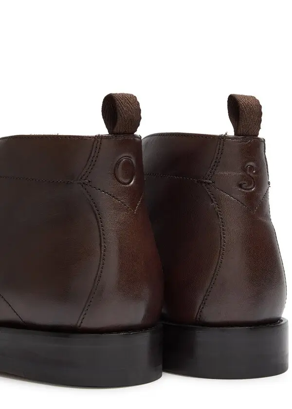 OLIVER SWEENEY Farleton Leather Desert Boots