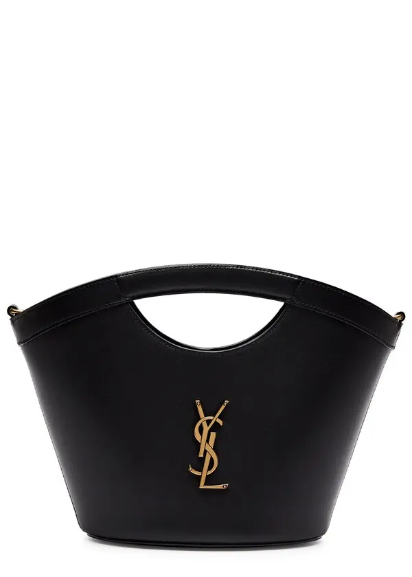 Saint Laurent Celia Mini Leather Top Handle Bag