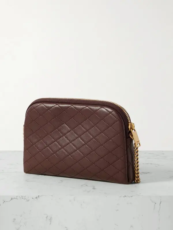 Saint Laurent Gaby Shoulder Bag - Burgundy