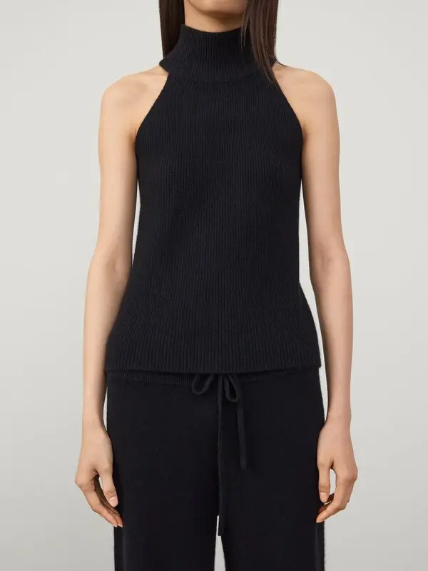 LISA YANG STORE The Freya Top - Black