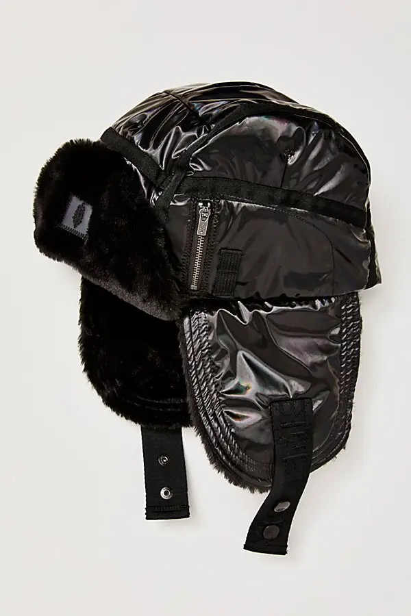 Free People Supernova Puffer Trapper In Black - 69% Off  display picture 1