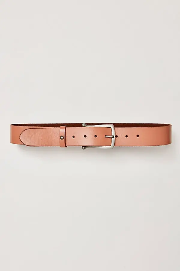 Free People Brooks Buckle Belt - Cantaloupe