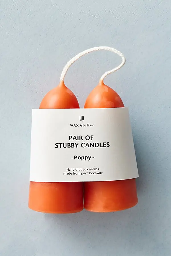 Free People Wax Atelier Stubby Candle - Poppy