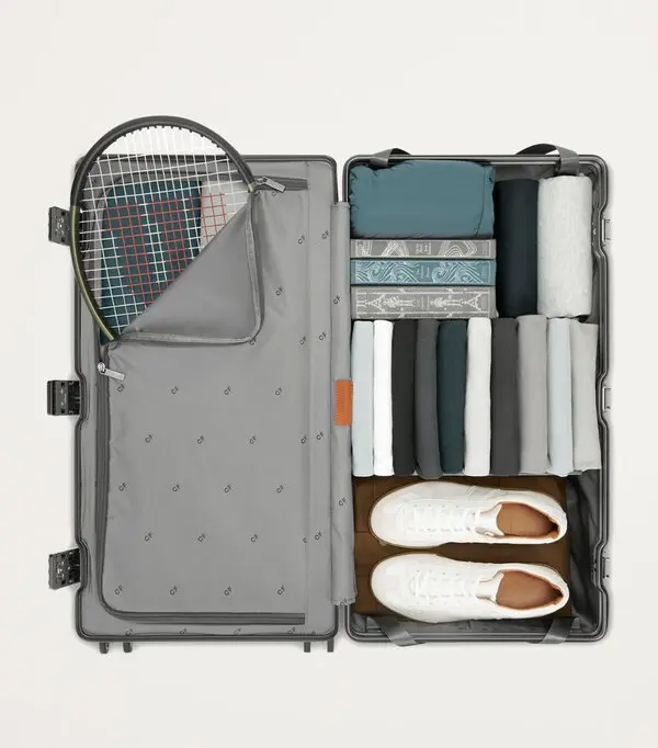CARL FRIEDRIK Trunk Spinner Check-in Suitcase - Grey