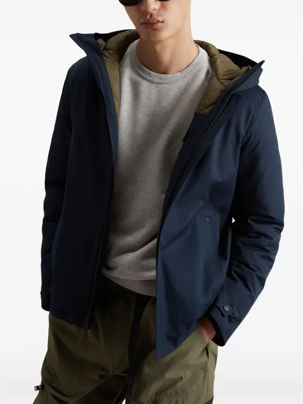 Woolrich Crestmont Waterproof Jacket - Blue