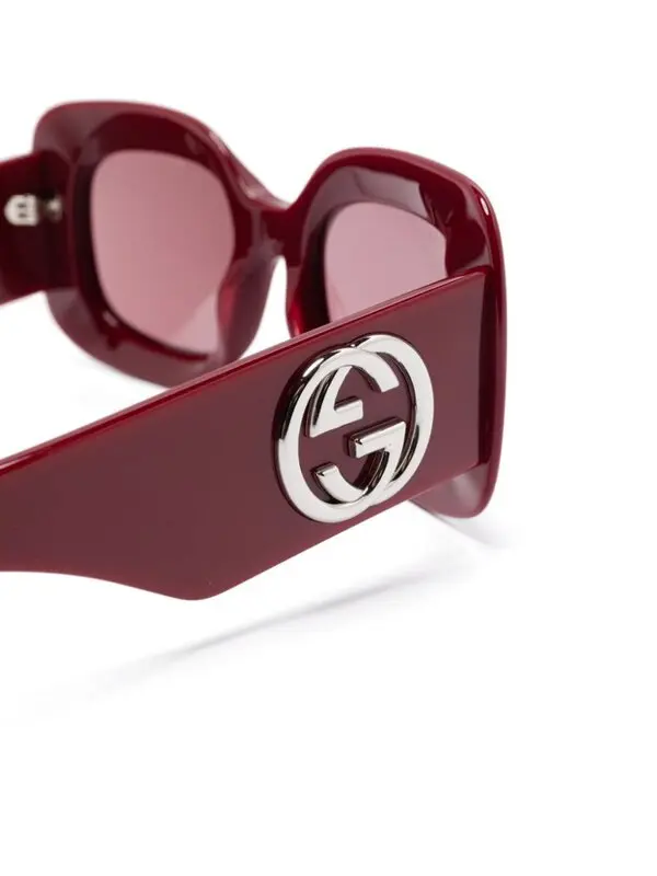 Gucci Rectangle-frame Sunglasses