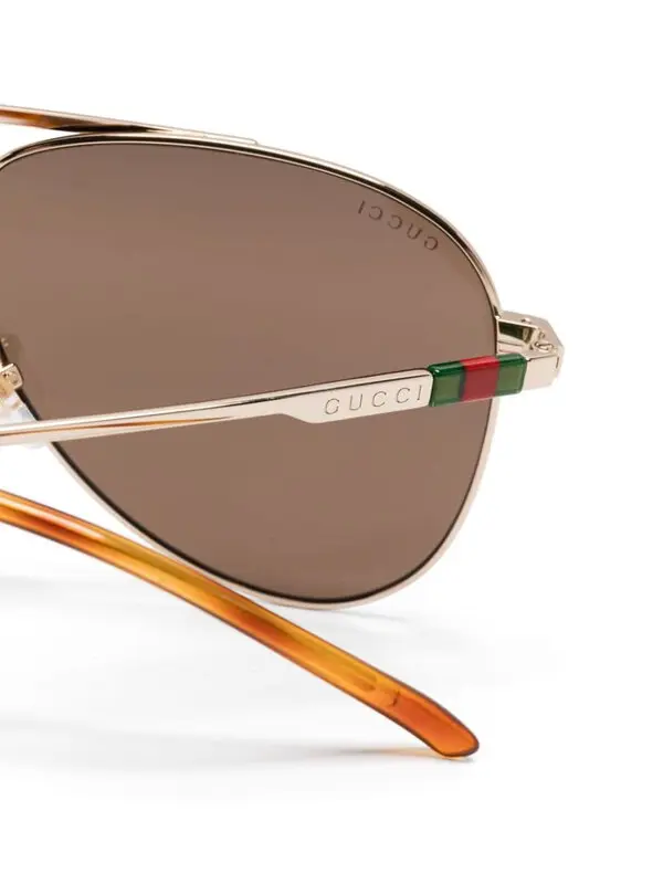 Gucci Pilot-frame Sunglasses