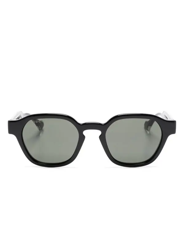 Gucci Square-frame Sunglasses - Black
