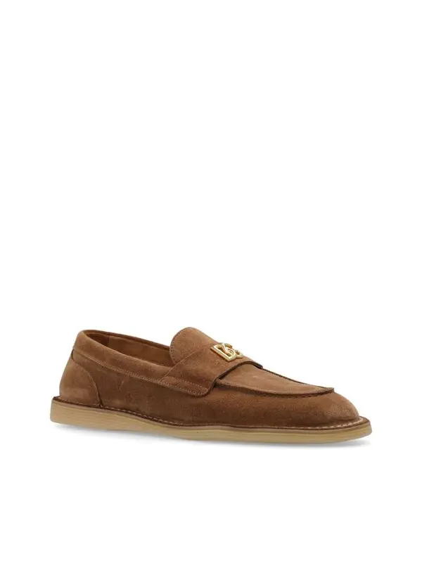 Dolce & Gabbana Logo-lettering Loafers